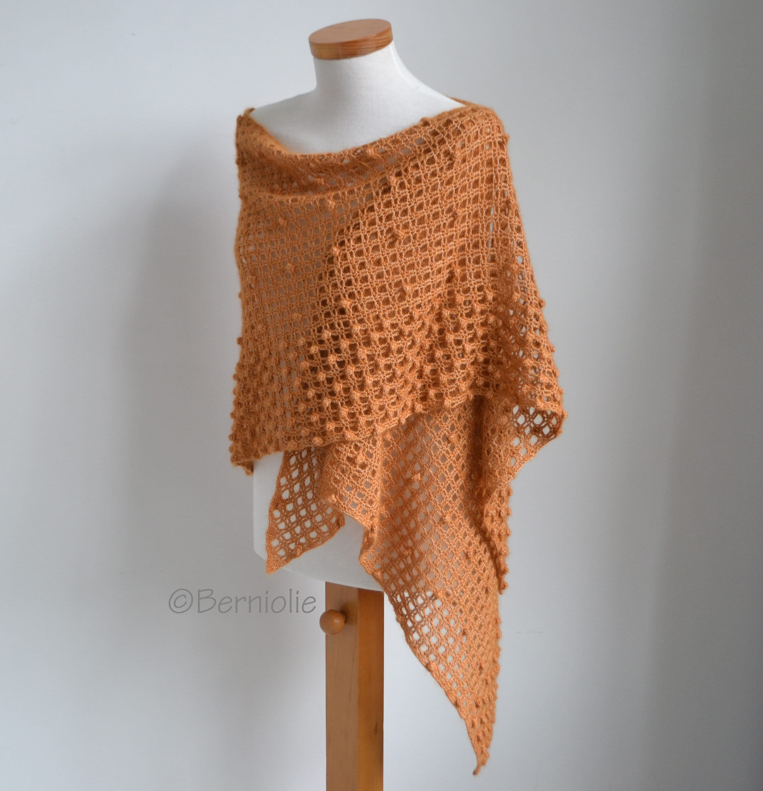 Crochet Shawl Pattern CROSSROADS Lace Crochet Wrap | Etsy