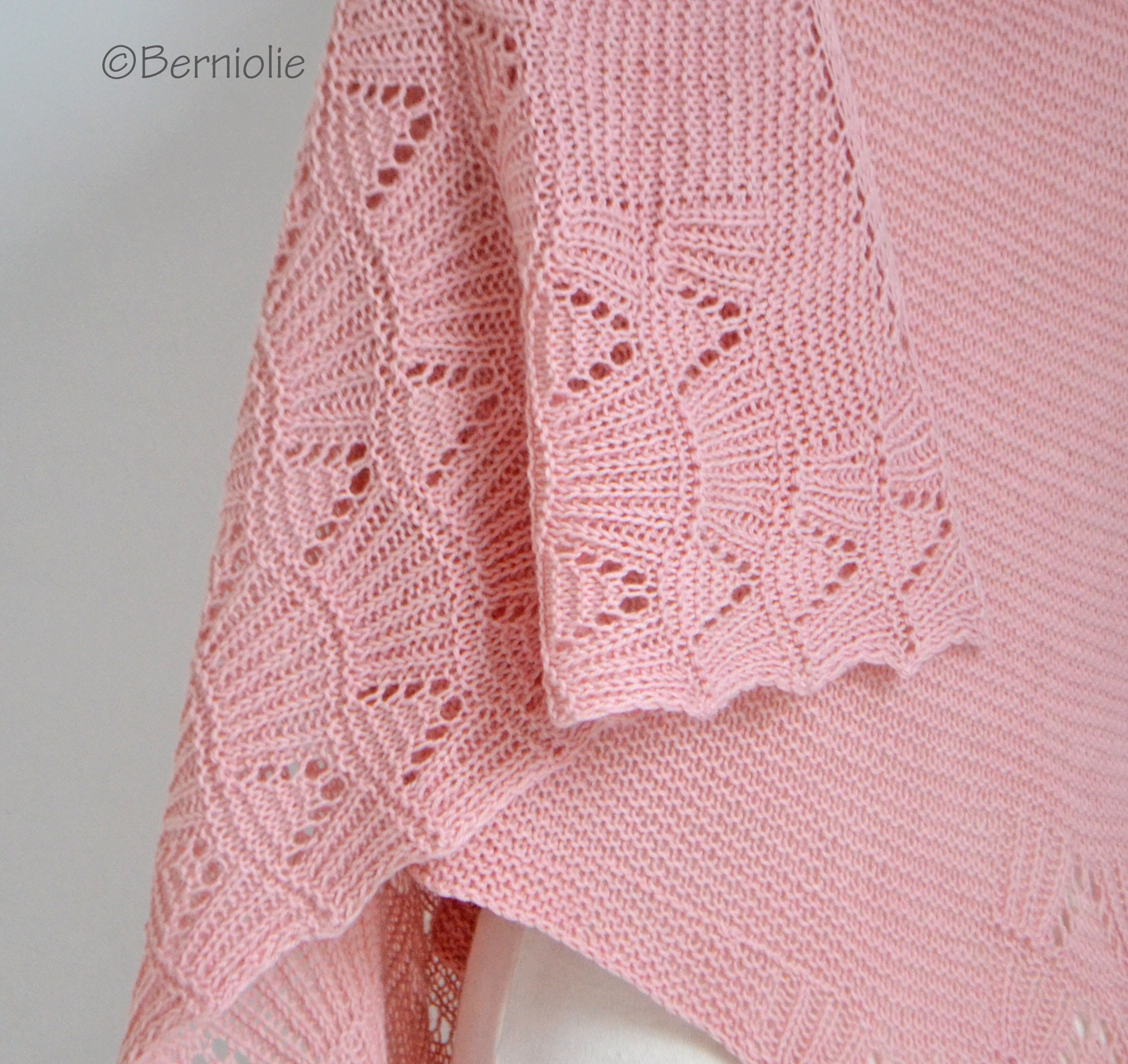 Knitting Shawl Pattern CORNELIA Lace Knitted Wrap Pattern | Etsy