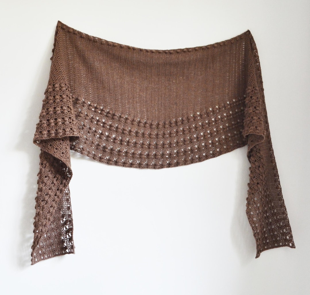 Crochet Shawl Pattern - CEYLA, Lace Shawl Crochet Wrap, Crescent Scarf ...