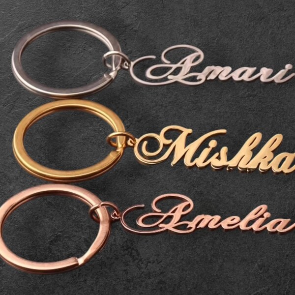 Stainless Keychain - Etsy