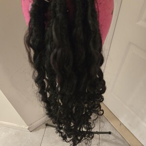 Human Hair Prelooped Mermaid Locs - Etsy