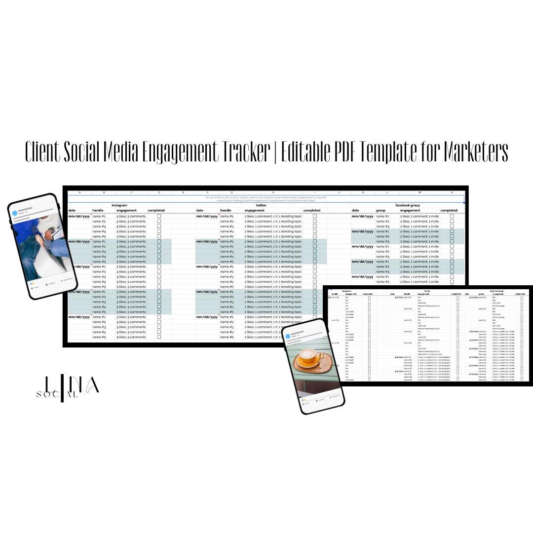 Digital Social Media Engagement Tracker for Client Reporting ...
