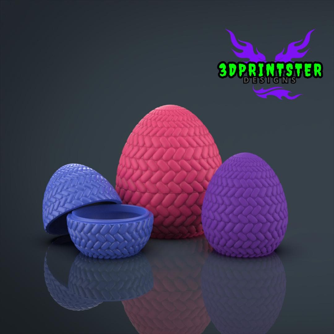 Encapsulating Egg Stl File 3d Print Model Digital Download Etsy