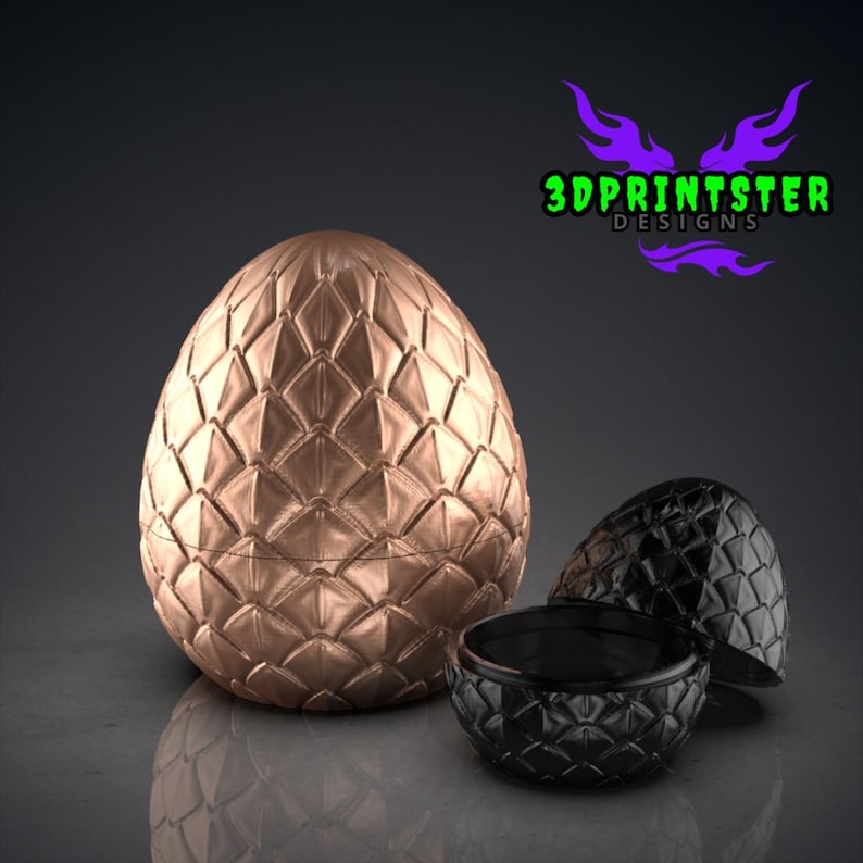 Dreadscale Dragon Egg STL: 3D Print Model for Cosplay (digital Download ...