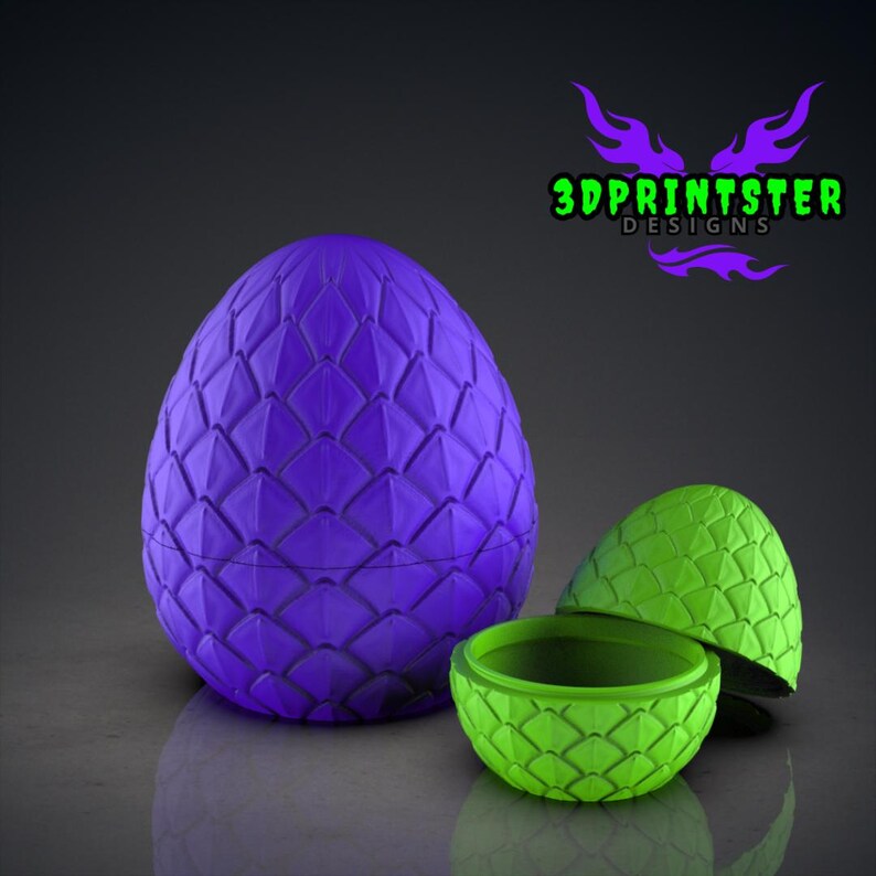 Dreadscale Dragon Egg STL: 3D Print Model for Cosplay (digital Download ...