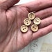 SMALL Round Wooden Buttons 13mm - Etsy