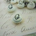 Vintage Metal Dome Buttons Cream Pack of 20 - Etsy
