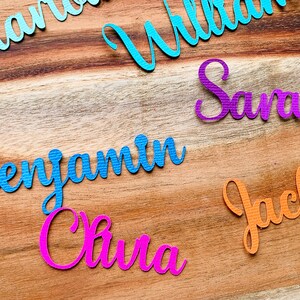 Custom Name, Die Cuts, Cut Outs | Personalised | Card Making ...