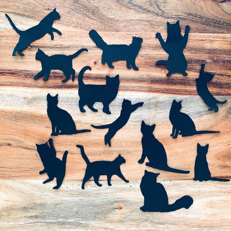 Cat Cut Outs - Etsy