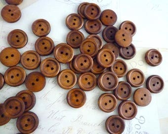 Bulk Wood Buttons - Etsy