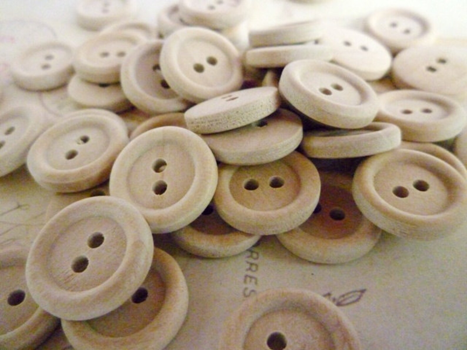 Half Inch Round Buttons 15mm half Inch Natural - Etsy