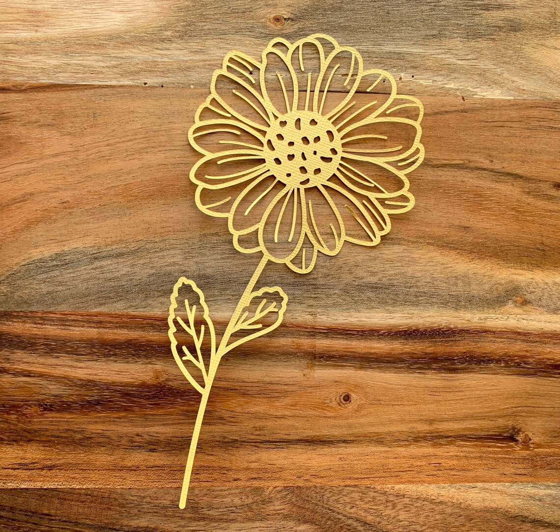 Large Sunflower Die Cut - Etsy