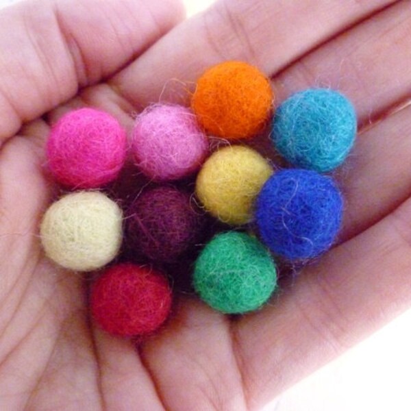 Felt Balls - Etsy