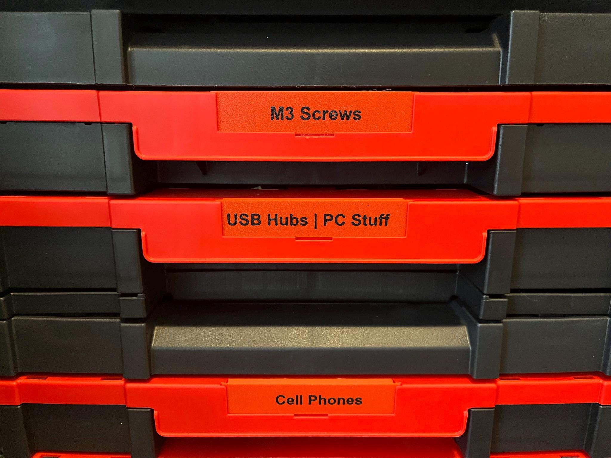 Craftsman Versastack Drawer Label - Etsy