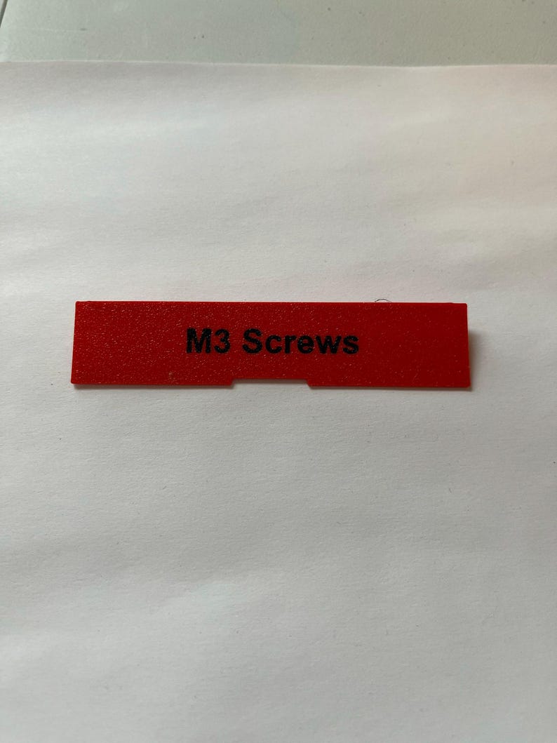 Craftsman Versastack Drawer Label - Etsy