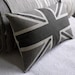 Hand Printed Classic Greys Union Jack Flag Cushion Cover - Etsy