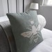 Hand Printed Queen Bee Cushion Cover - Etsy