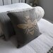 Hand Printed Queen Bee Cushion Cover - Etsy