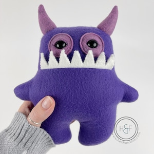Monster Sewing Pattern, Monster Plush Toy, Mini Monster PDF Sewing ...