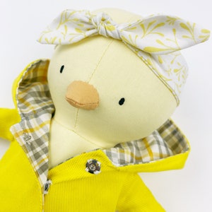 Chick Doll Sewing Pattern: Mini Softie Plush Bird (PDF Pattern) - Etsy
