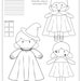 Mini Pal Halloween Dolls, Doll Sewing Pattern, Pdf Sewing Pattern ...