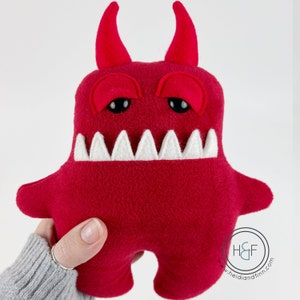 Monster Sewing Pattern, Monster Plush Toy, Mini Monster PDF Sewing ...