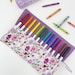 CREATE Coloring Wallet, Crayon Wallet Sewing Pattern, Travel Coloring ...