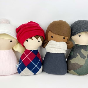 Mini Pals CUDDLE DOLL, Cuddle Doll Pattern, Sewing Pattern, Soft Doll ...