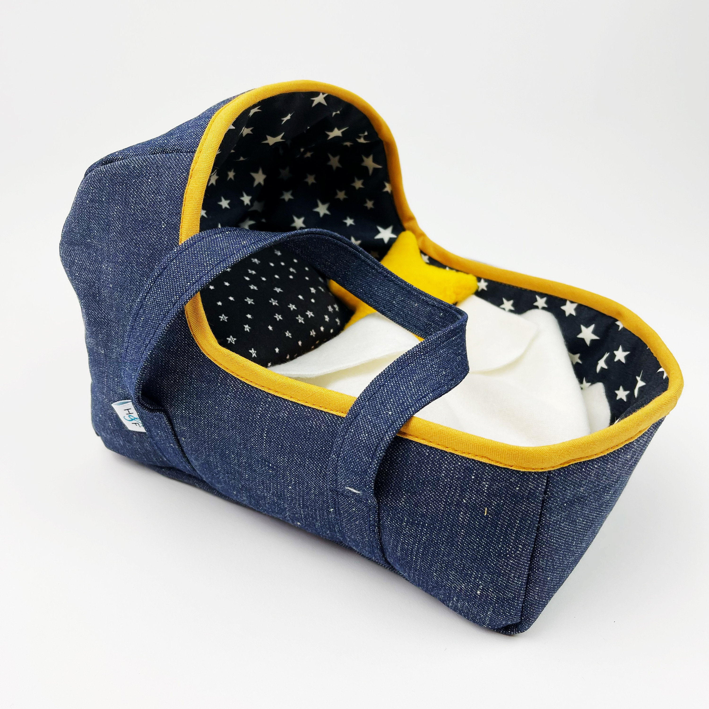 Mini Pals, Baby Doll Bassinet, Baby Carrier Sewing Pattern Pattern ...