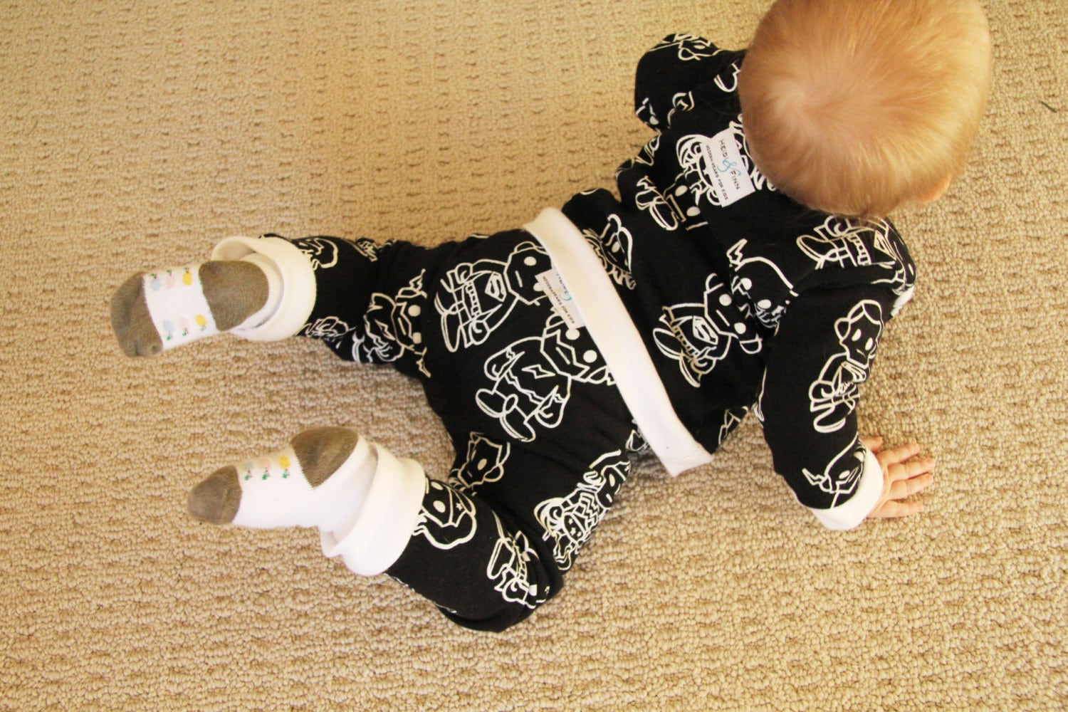 Baby Sweatsuit Pattern and Tutorial NB - 18M PDF Pattern Boy Girl ...