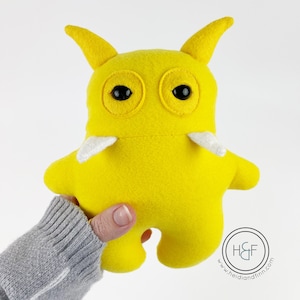 Monster Sewing Pattern, Monster Plush Toy, Mini Monster PDF Sewing ...