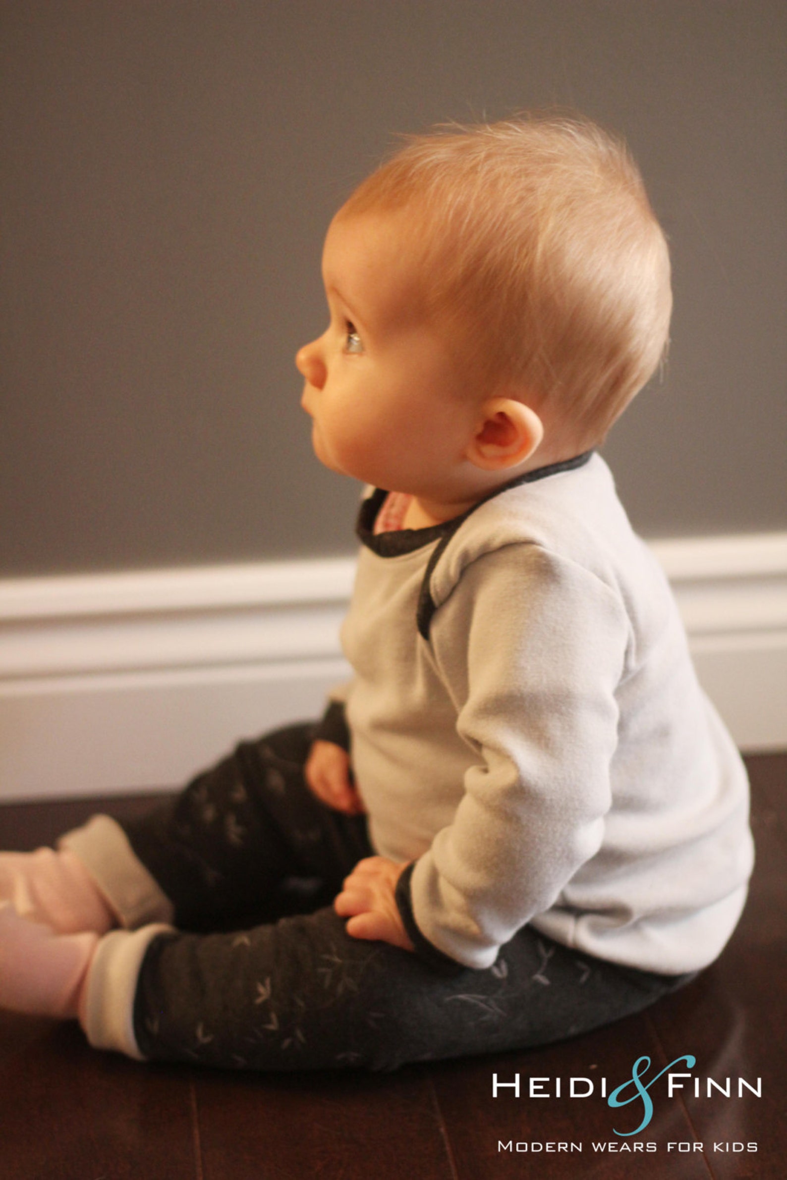 Baby Sweatsuit Pattern and Tutorial NB - 18M PDF Pattern Boy Girl ...