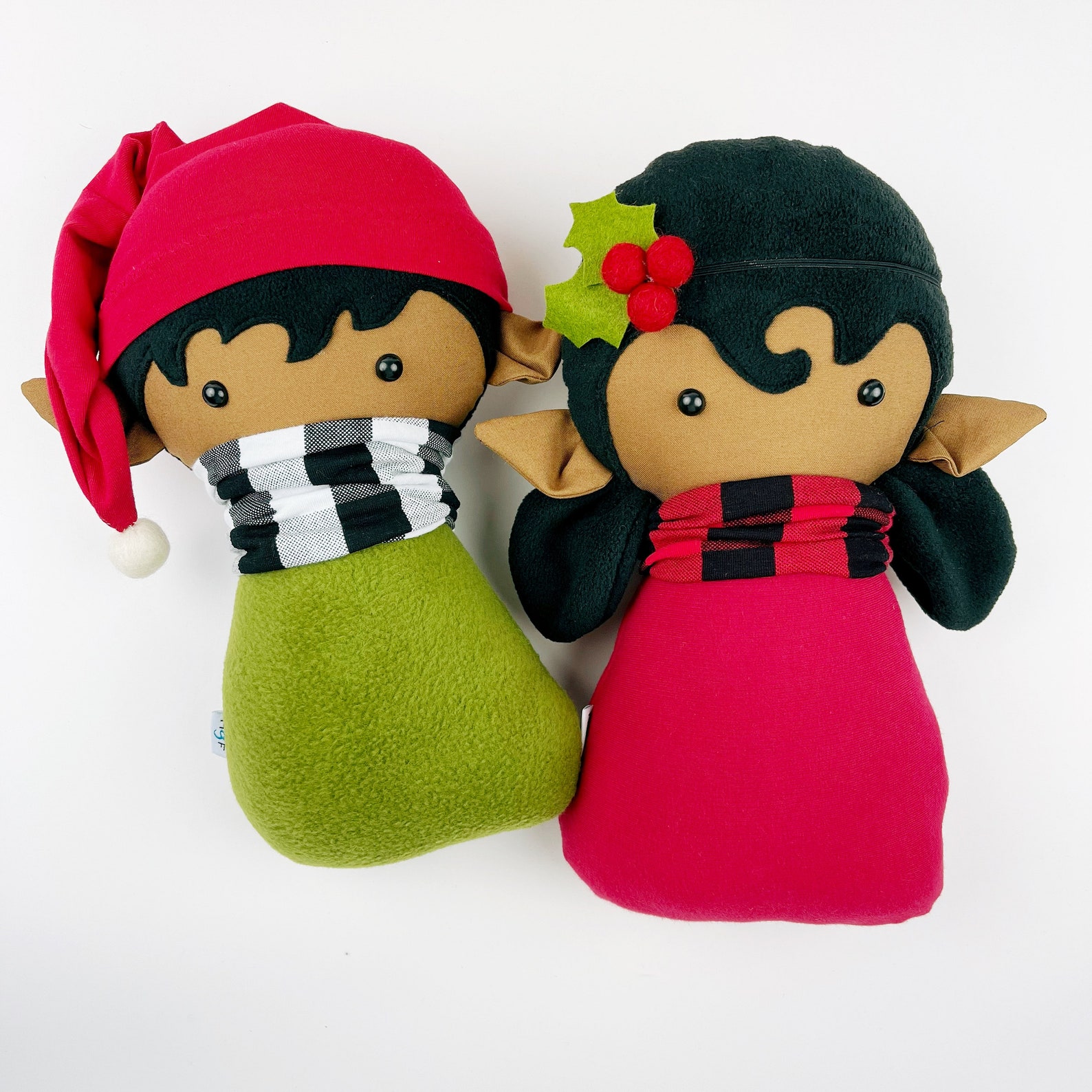 Elf Doll Pattern, CUDDLE DOLL, Doll Sewing Pattern, Christmas Doll ...