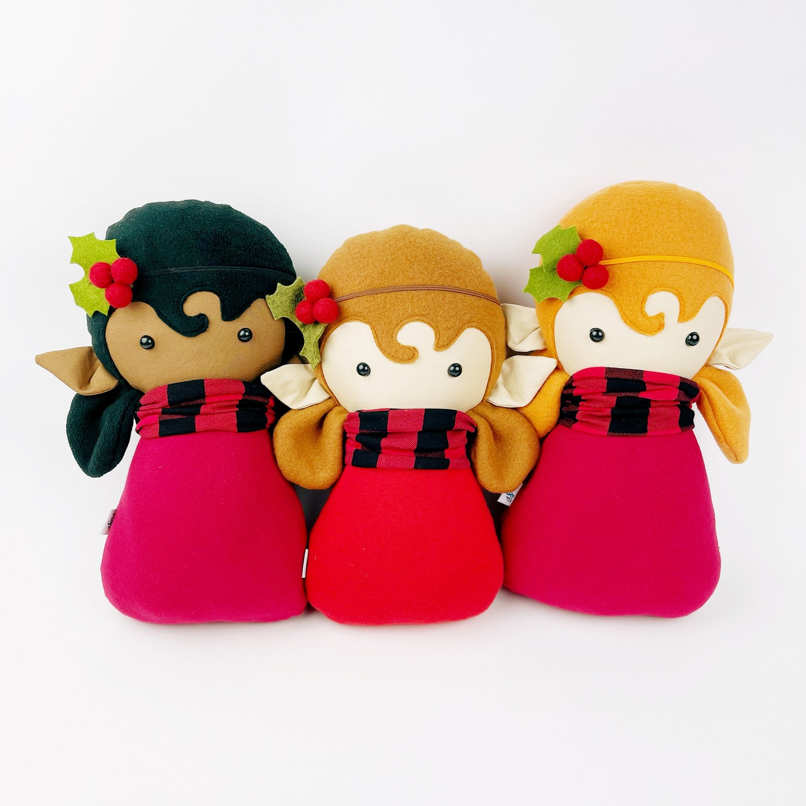 Elf Doll Pattern, CUDDLE DOLL, Doll Sewing Pattern, Christmas Doll ...
