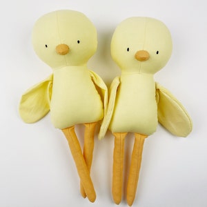 Chick Doll Sewing Pattern: Mini Softie Plush Bird (PDF Pattern) - Etsy