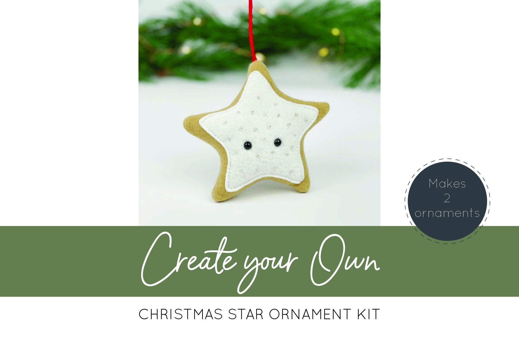Star Sewing Pattern and Kit FULL Sewing Kit Make Your Own - Etsy