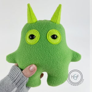 Monster Sewing Pattern, Monster Plush Toy, Mini Monster PDF Sewing ...