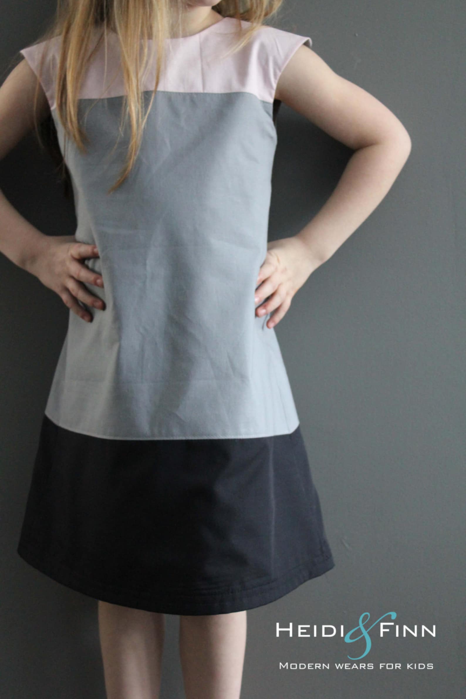 Color Block Dress Pattern Dress Sewing Pattern Easy Sew - Etsy