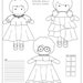 Mini Pal Encanto Sisters, Doll Sewing Pattern, Pdf Sewing Pattern ...