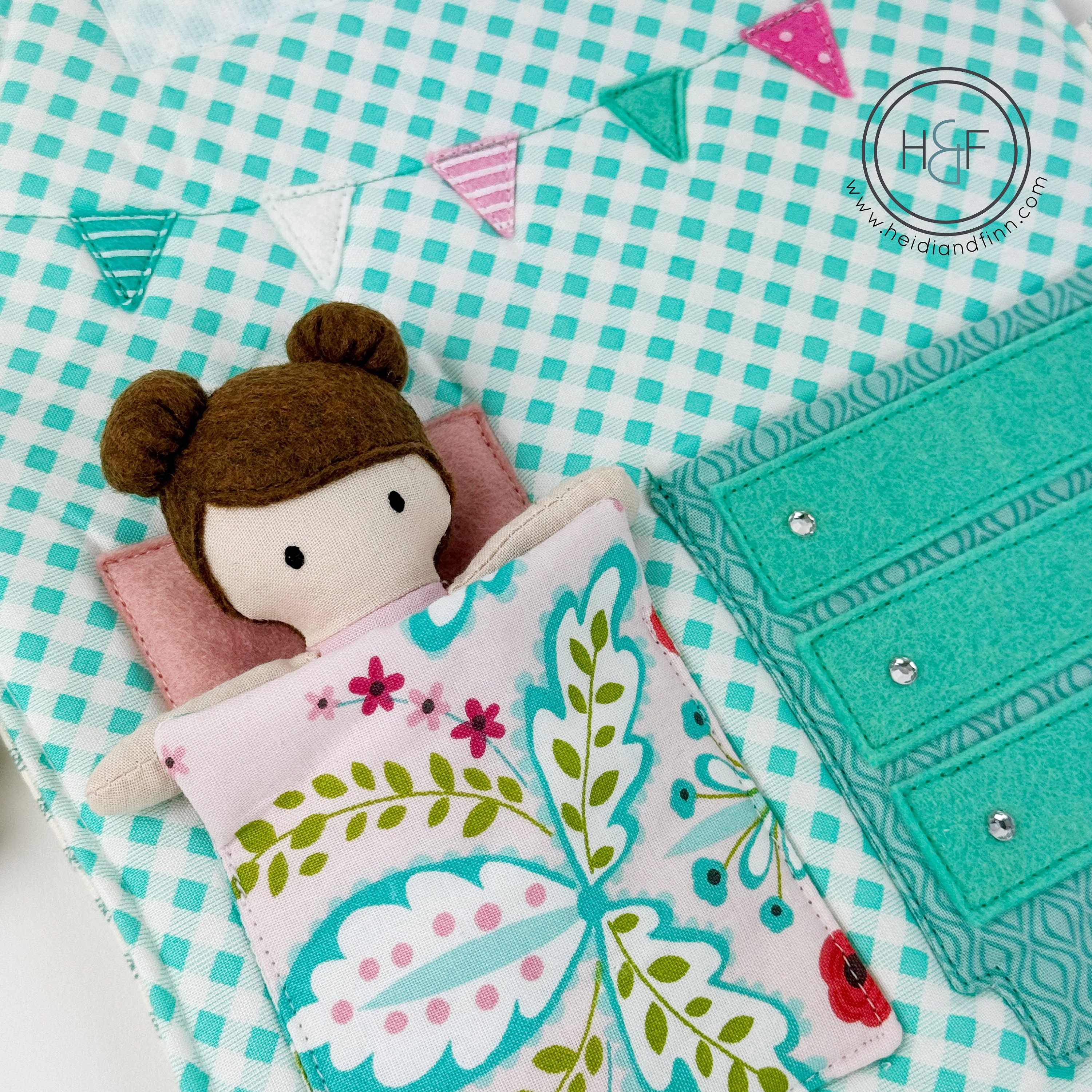 Pocket Pals Dollhouse BAG, Portable Dollhouse, Fabric Dollhouse, Soft ...