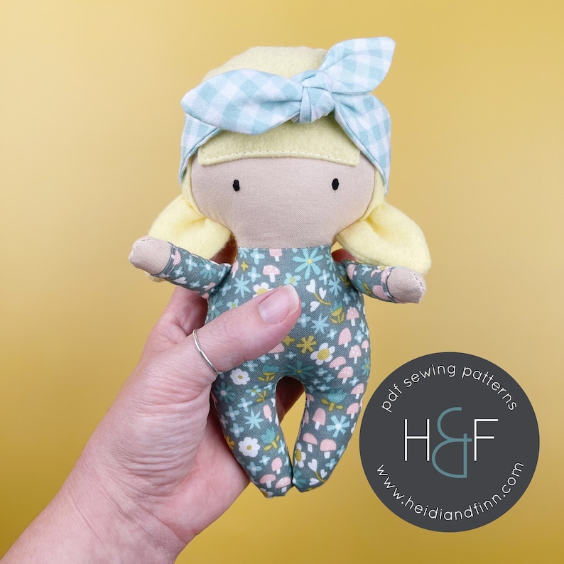 Mini Pal Baby Doll Sewing Pattern Pdf Sewing Pattern Tiny - Etsy