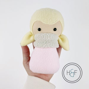 MINI Cuddle Dolls, Cuddle Doll Pattern, Doll Pdf Sewing Pattern, Soft ...