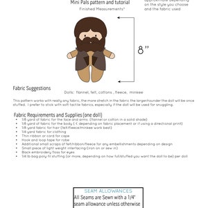 Wizard Baby Doll Sewing Pattern, WIZARD FRIENDS, Doll Pdf Sewing ...