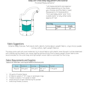 Child Cross Body Bag Pattern, Backpack Sewing Pattern, Messenger Bag ...