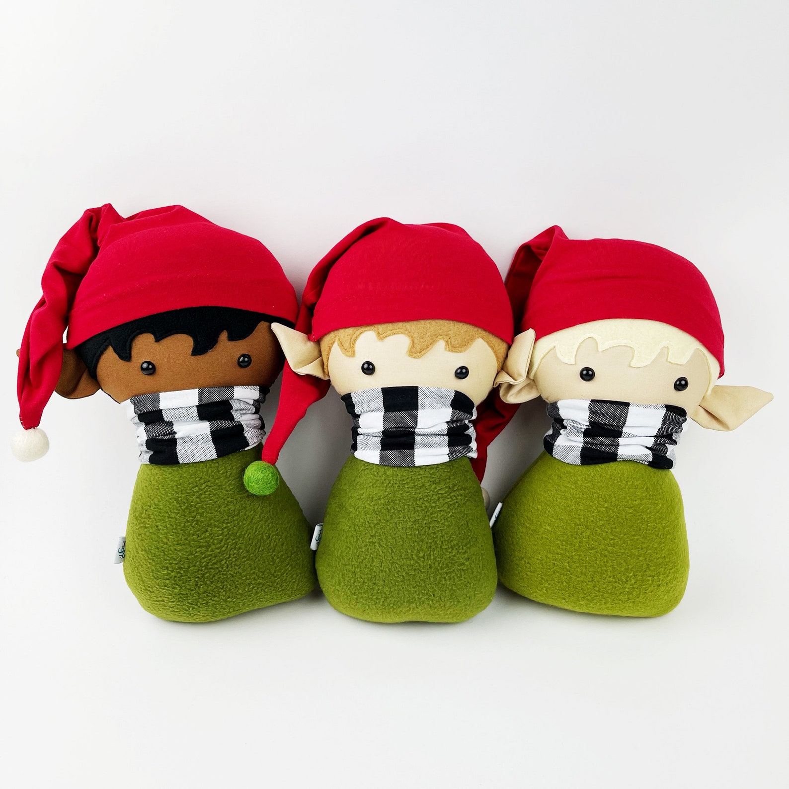 Elf Doll Pattern, CUDDLE DOLL, Doll Sewing Pattern, Christmas Doll ...