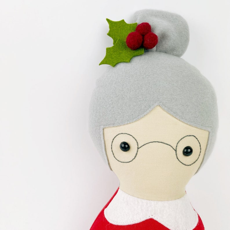 Santa Doll Pattern CUDDLE DOLL Doll Sewing Pattern - Etsy