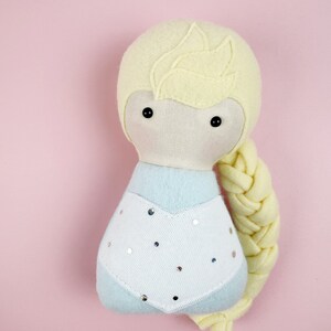 MINI Cuddle Dolls, Princess Doll Pattern, Doll Sewing Pattern, Soft ...