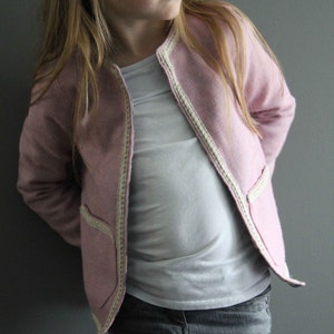 Coco Jacket Sewing Pattern and Tutorial, 12m-12y, Holiday Jacket, Coat ...