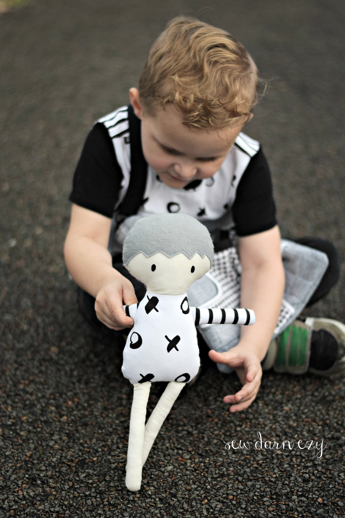 Mini Pals Soft Rag Doll Sewing Pattern Toy Softie Stuffed Doll - Etsy