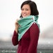 Zipper Wrap Scarf, Scarf Sewing Pattern, Triangle Wrap, Scarf Pdf ...